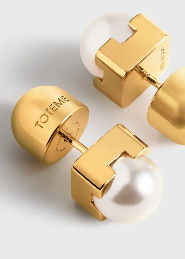 TOTEME Faux Pearl Studs