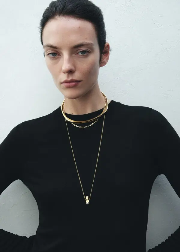 TOTEME Long Faux Pearl Necklace