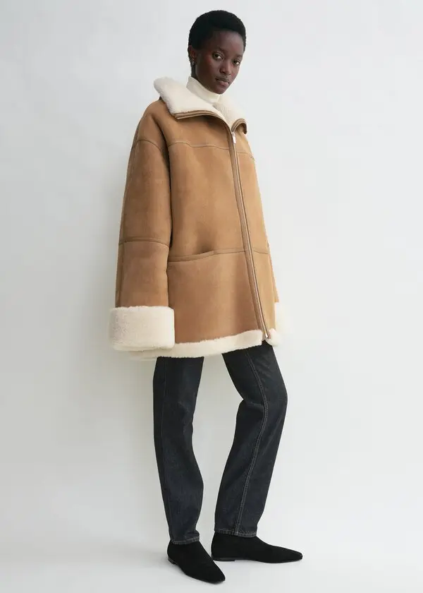 TOTEME Signature Shearling Jacket