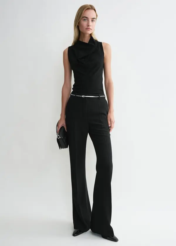 TOTEME Flared Evening Trousers