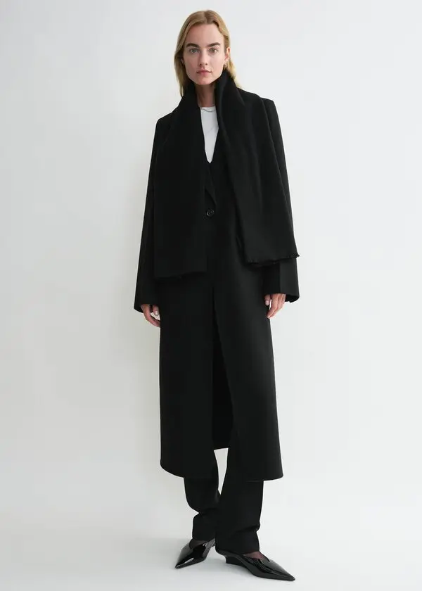 TOTEME Wide Classic Wool Scarf