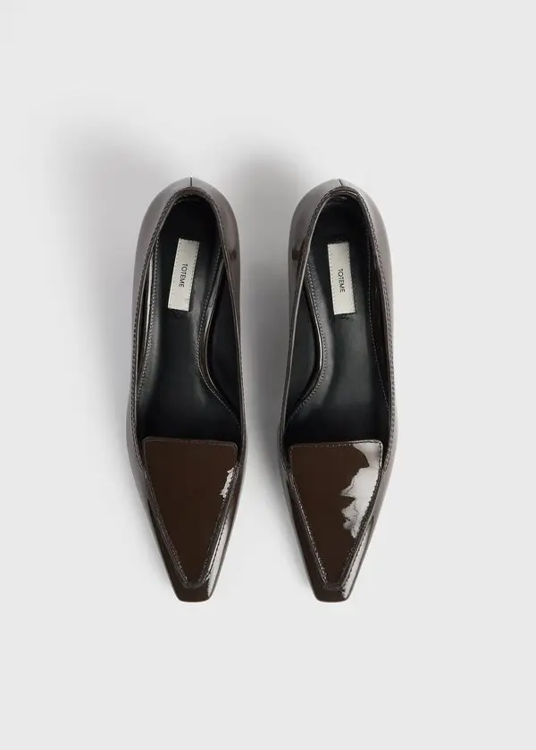 TOTEME Patent Loafer Pumps