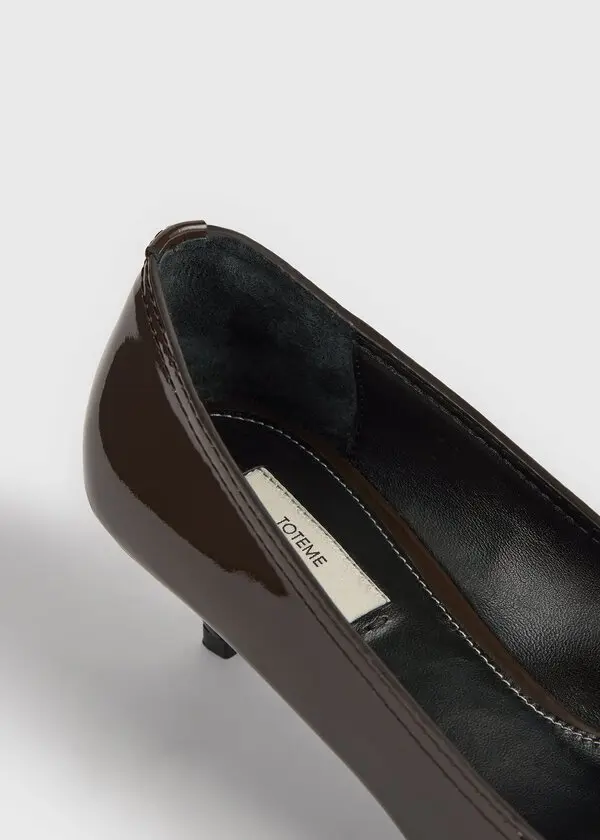 TOTEME Patent Loafer Pumps