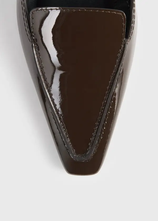 TOTEME Patent Loafer Pumps