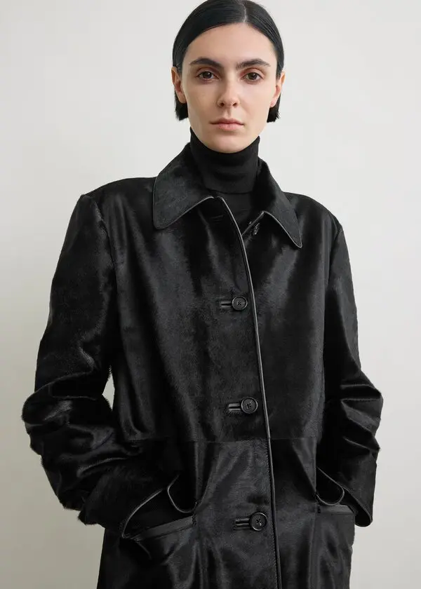 TOTEME Pony Hair Coat