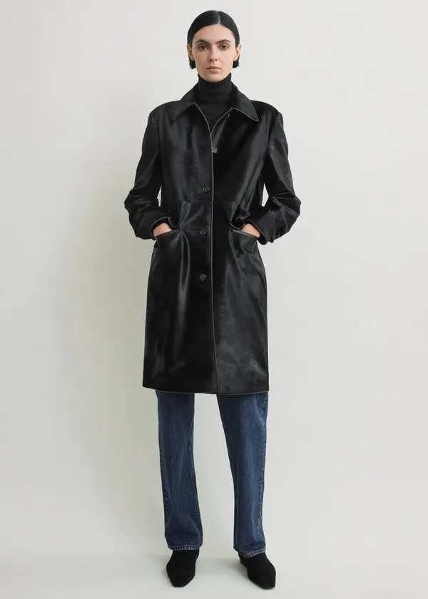 TOTEME Pony Hair Coat