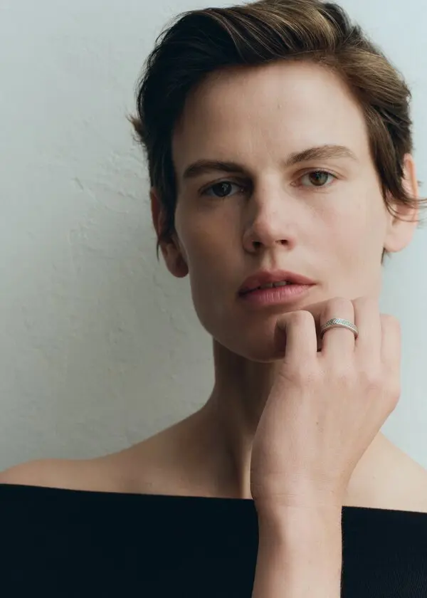 TOTEME Signature Pavé Ring
