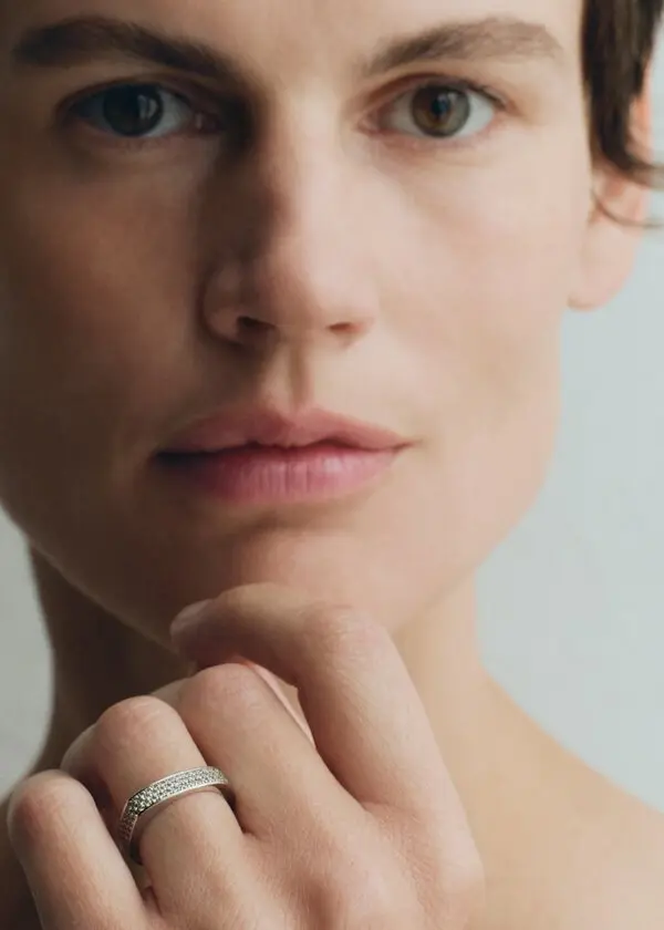 TOTEME Signature Pavé Ring