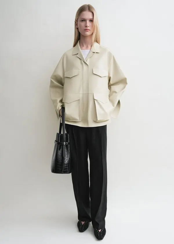 TOTEME Army Leather Jacket