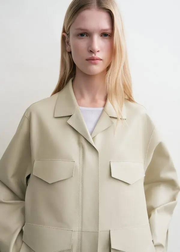 TOTEME Army Leather Jacket