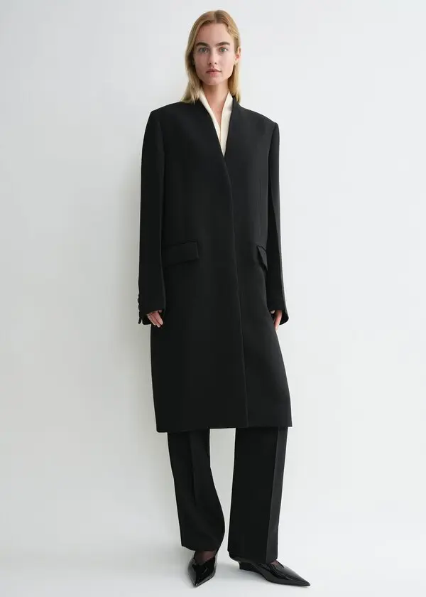 TOTEME Deep Pleat Coat