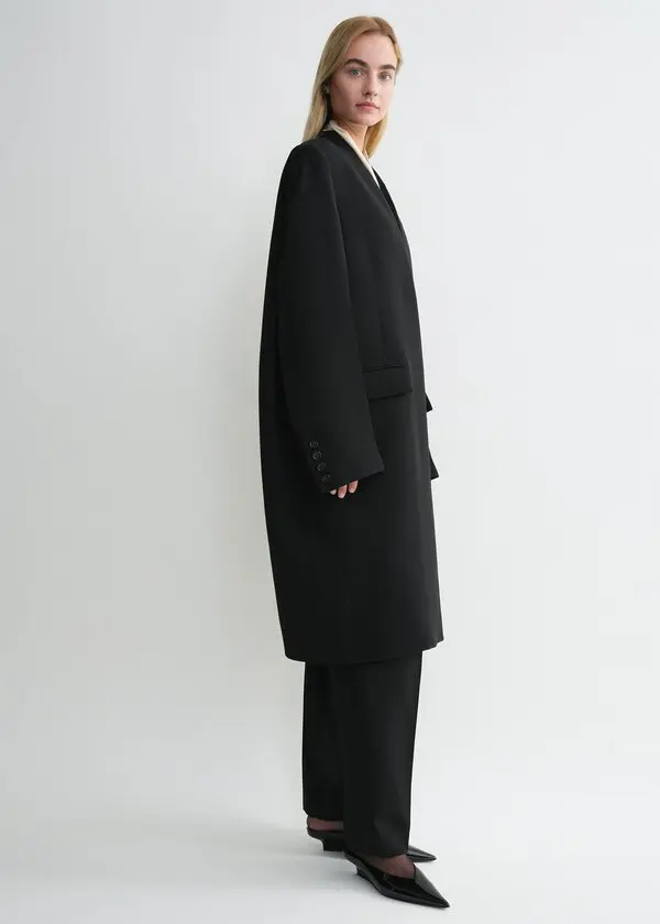 TOTEME Deep Pleat Coat