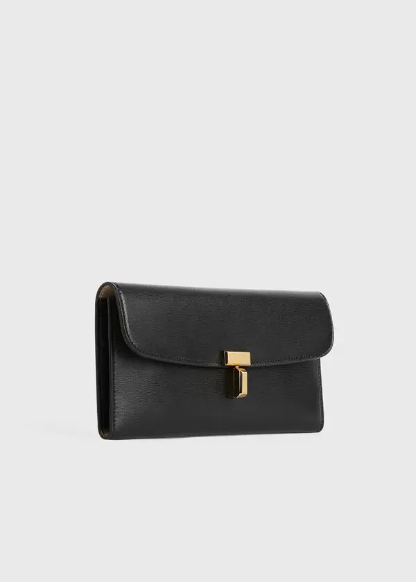 TOTEME T-lock Leather Wallet