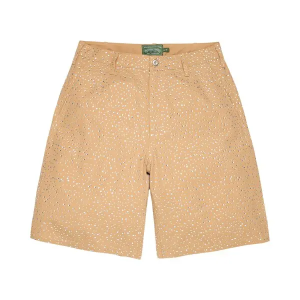 DENIM TEARS Crystal Embellished Chino Shorts