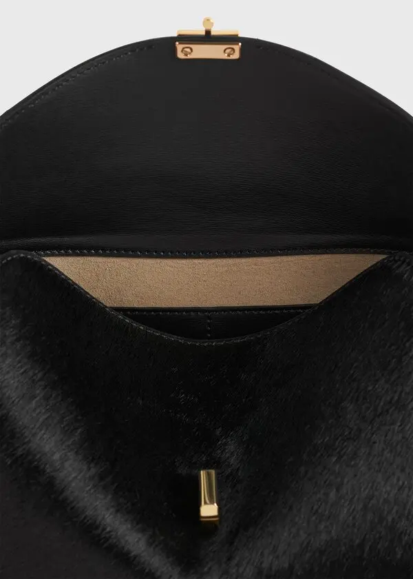 TOTEME T-lock Pony Hair Clutch