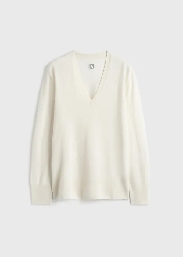 TOTEME Cashmere V-neck Knit