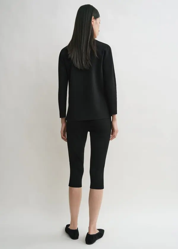 TOTEME Compact Knit Capri Trousers