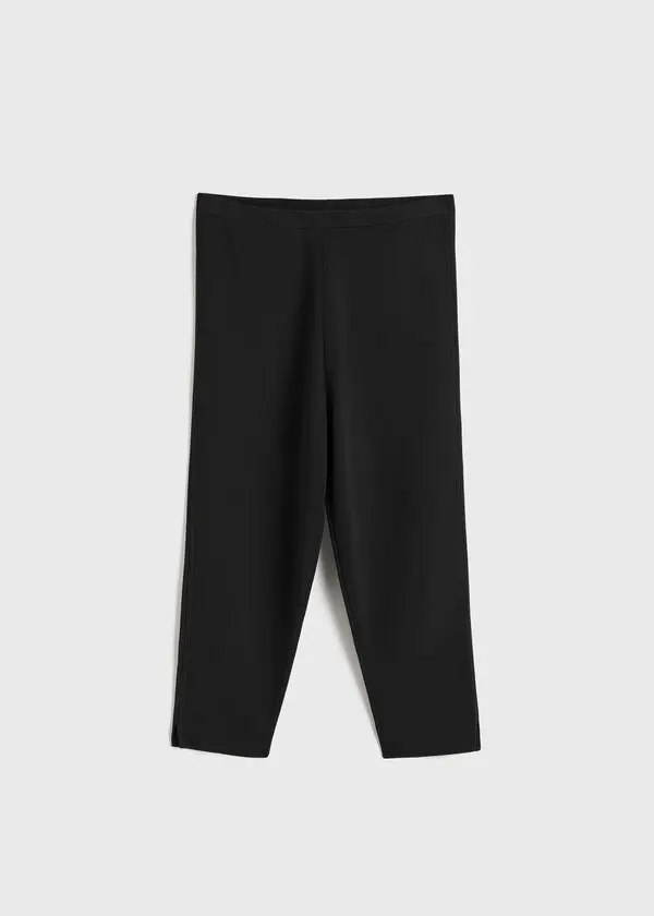 TOTEME Compact Knit Capri Trousers
