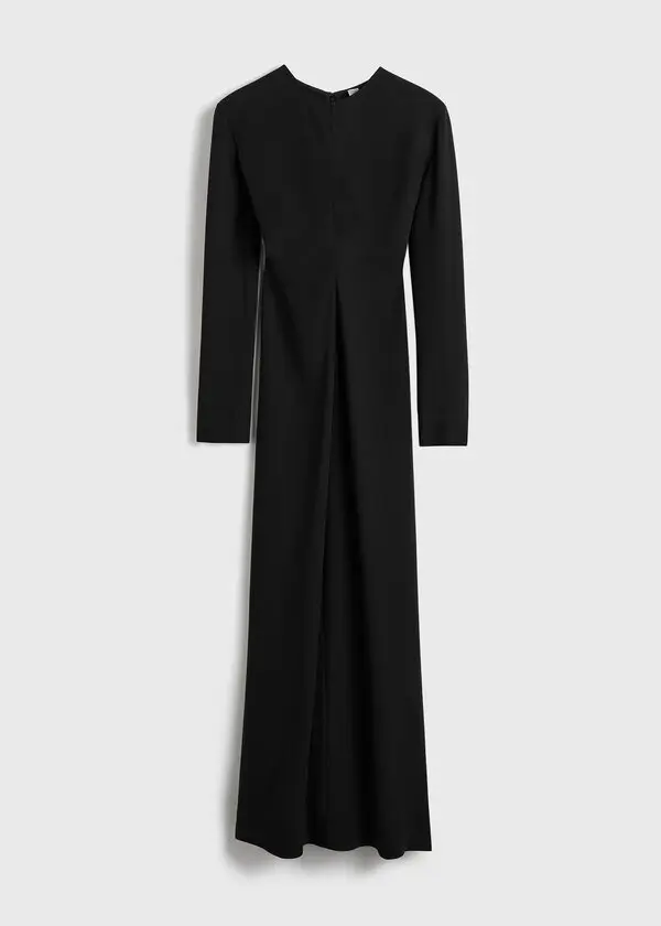 TOTEME Long-sleeve Slouch Waist Maxi Dress