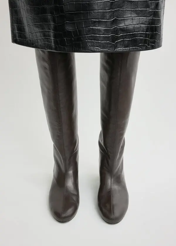 TOTEME Downtown Nappa Knee-high Boots