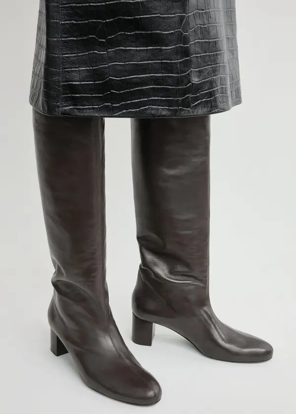 TOTEME Downtown Nappa Knee-high Boots