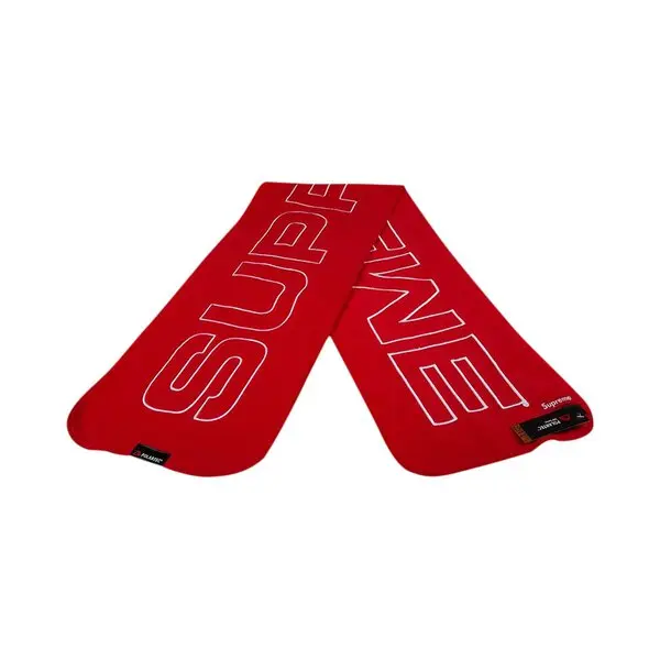 Supreme Polartec Logo Scarf