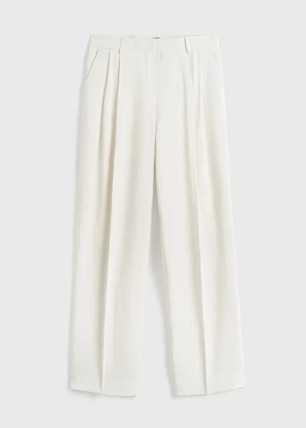 TOTEME Double-pleat Fluid Trousers