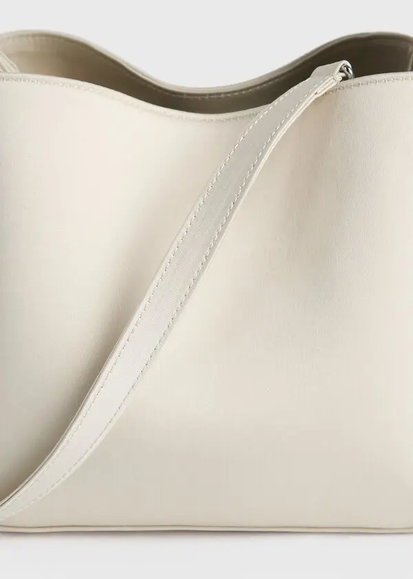 TOTEME Petite Satin Bucket Bag