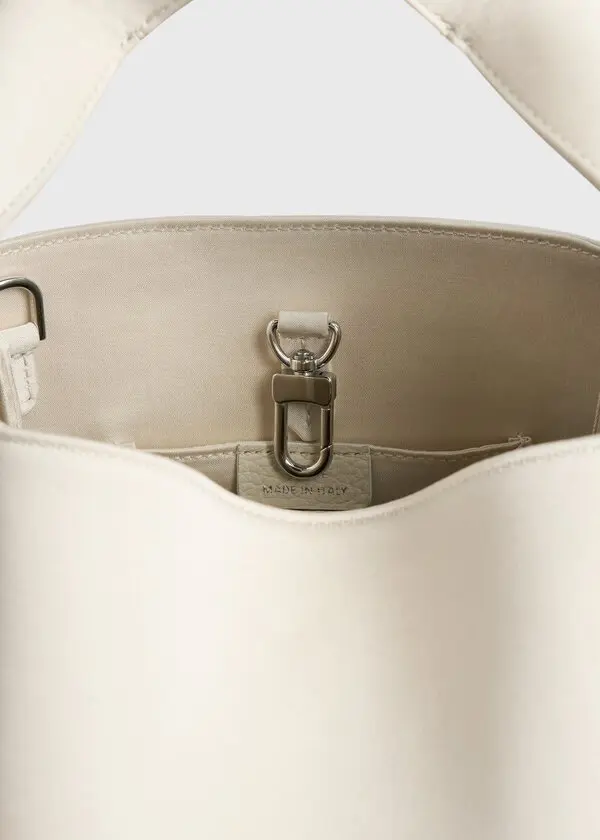 TOTEME Petite Satin Bucket Bag