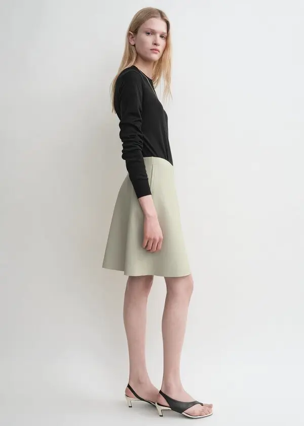 TOTEME Leather Skirt