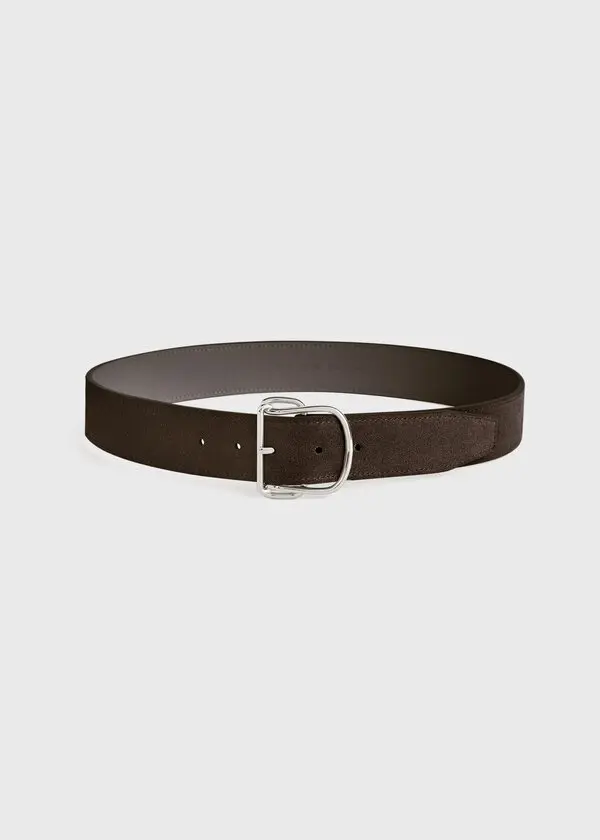 TOTEME Swirl Suede Belt