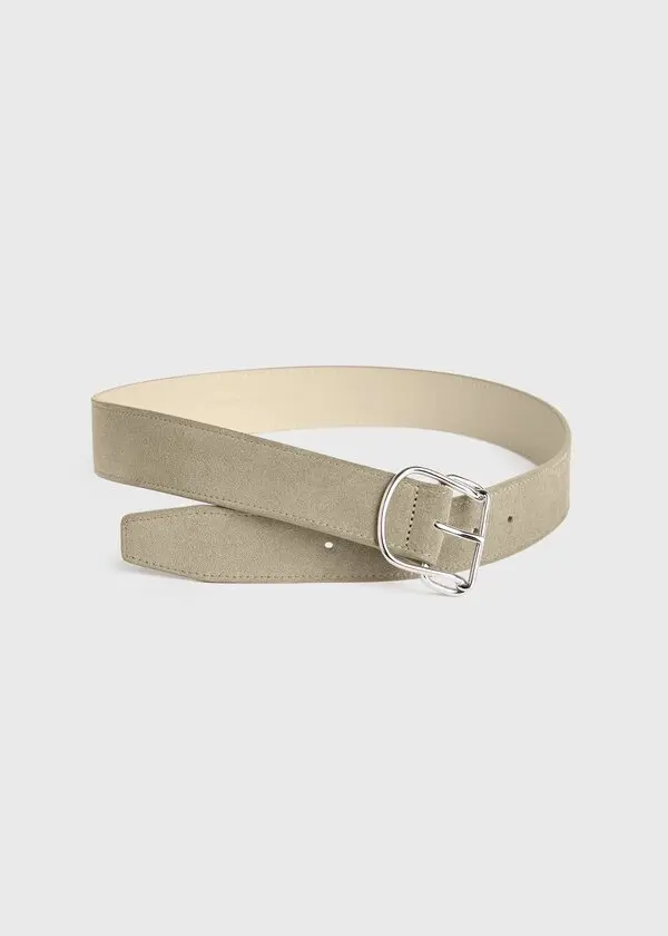TOTEME Swirl Suede Belt