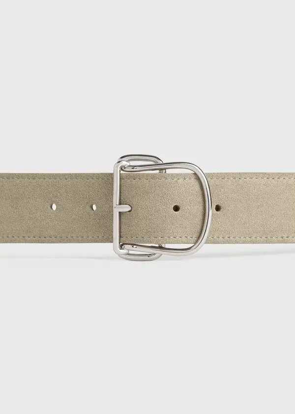 TOTEME Swirl Suede Belt
