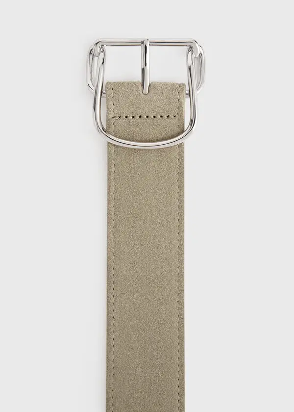 TOTEME Swirl Suede Belt