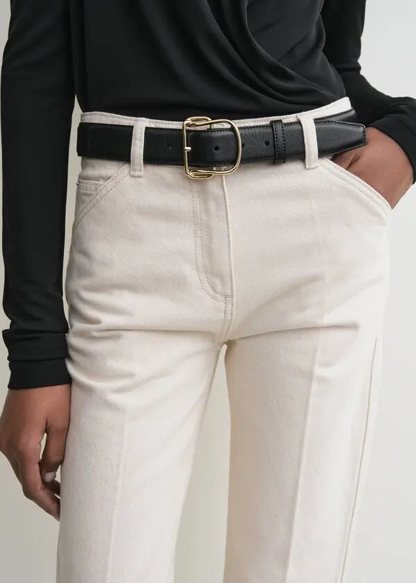 TOTEME Swirl Leather Belt