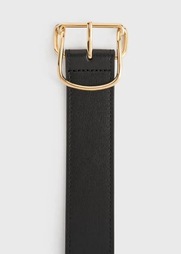 TOTEME Swirl Leather Belt