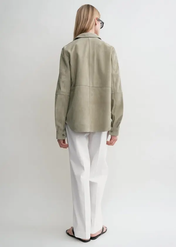 TOTEME Soft Suede Shirt