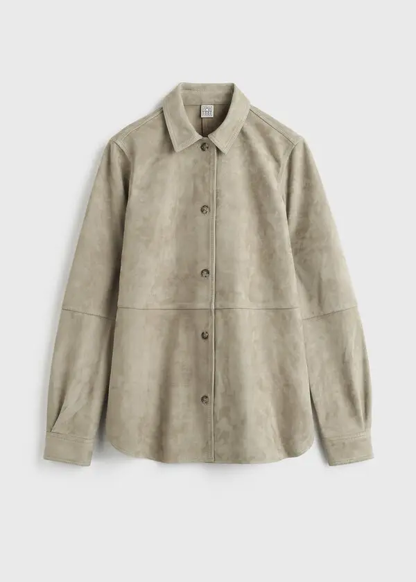 TOTEME Soft Suede Shirt