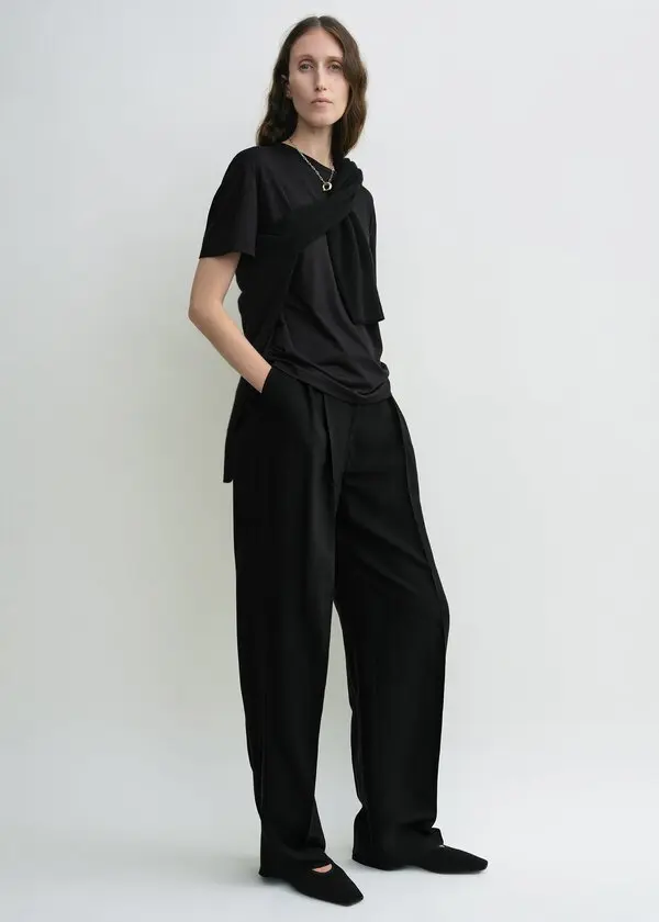 TOTEME Double-pleat Fluid Trousers