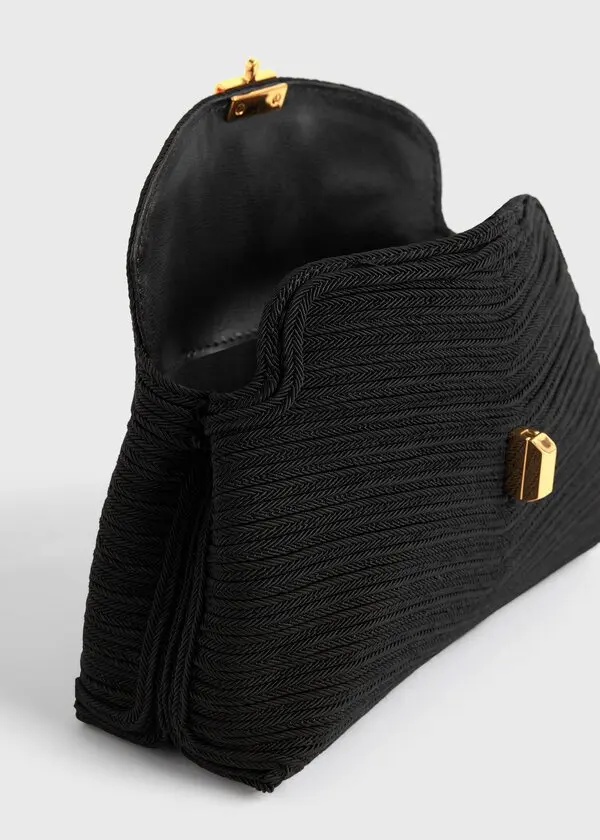 TOTEME Mini T-lock Rope Clutch