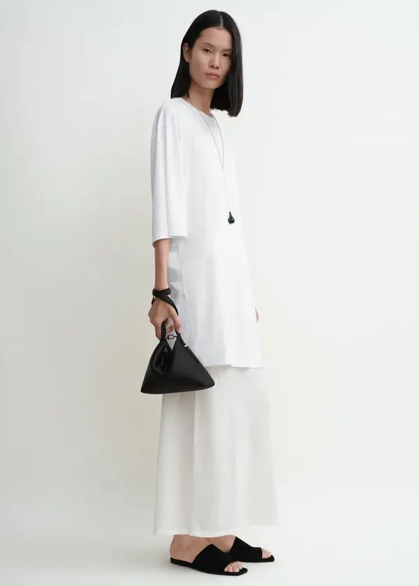 TOTEME Bevel Satin Wristlet