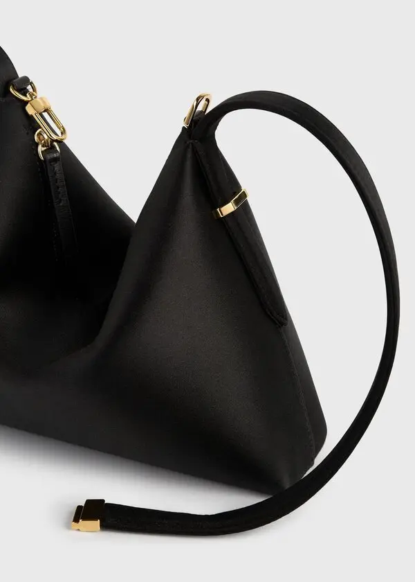 TOTEME Bevel Satin Wristlet