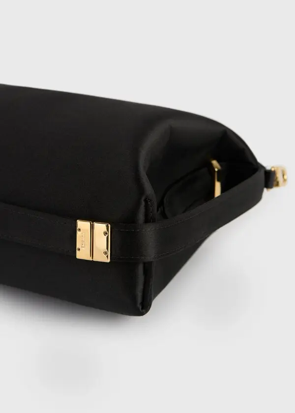 TOTEME Bevel Satin Wristlet