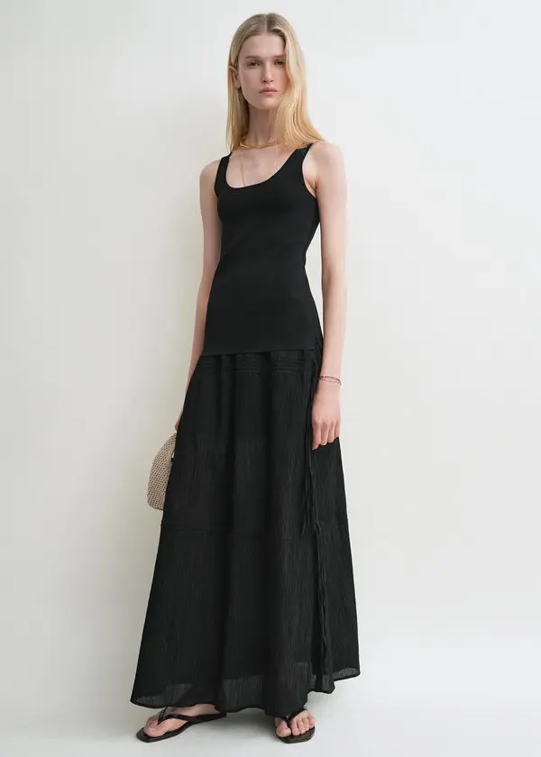 TOTEME Drawstring Skirt