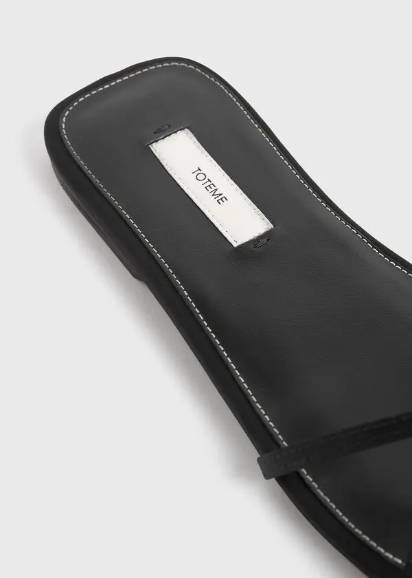 TOTEME Satin Crossover Slides