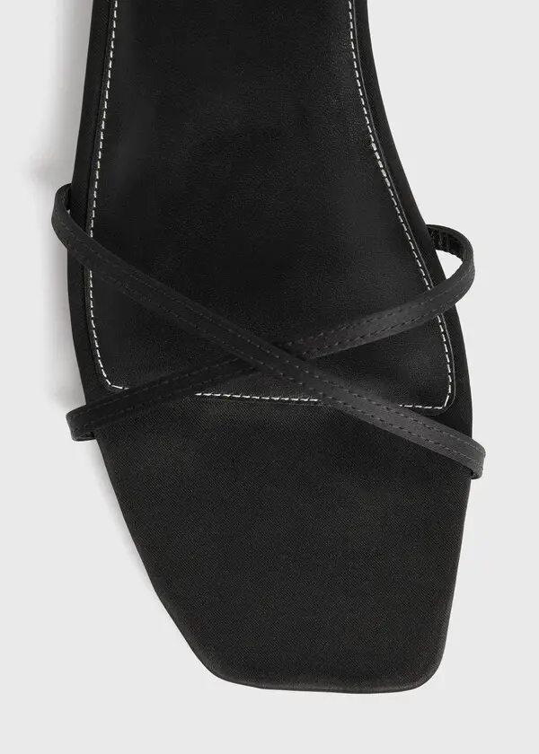 TOTEME Satin Crossover Slides