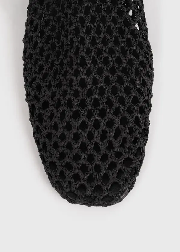 TOTEME Crochet Ballerinas