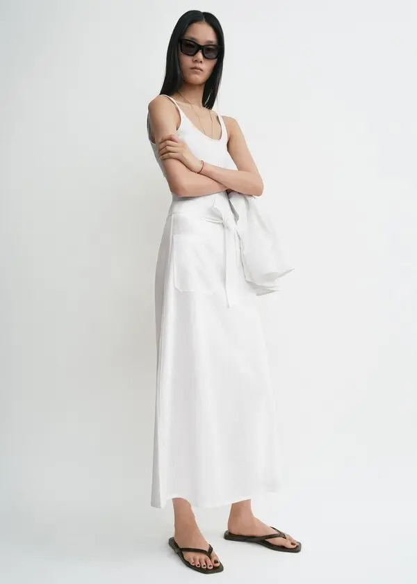 TOTEME Tie-waist Skirt