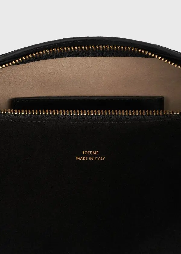 TOTEME Belted Suede Clutch