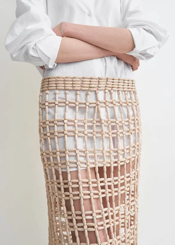 TOTEME Beaded Skirt